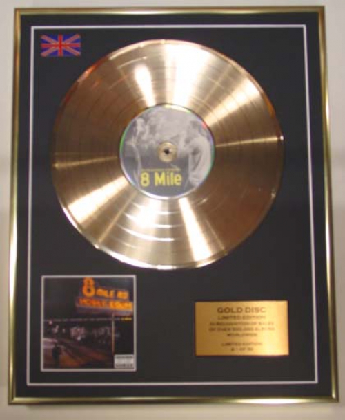 Eminem/(Limited Edition Cd Gold Disc/'8 Mile'/(Eminem)