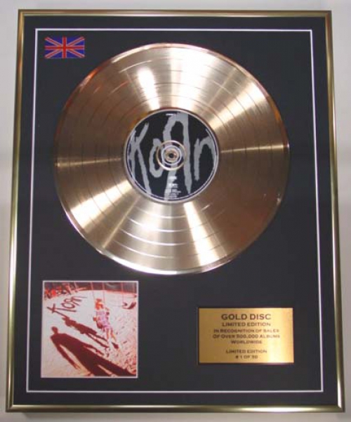 Korn/Limited Edition Cd Gold Disc/'Korn'/(Korn)