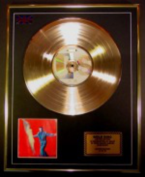 PETER GABRIEL/LTD. EDITION CD GOLD DISC/RECORD/REAL WORLD