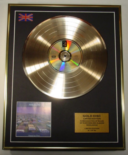 PINK FLOYD/LTD. EDITION CD GOLD DISC/'PINK FLOYD 2'