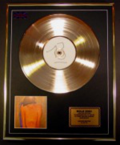 BLUR/LTD. EDITION CD GOLD DISC/RECORD/13