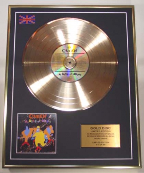 Queen/Limited Edition Cd Gold Disc/'A Kind of Magic'/(Queen)