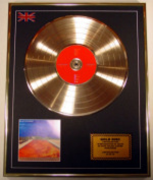 RED HOT CHILI PEPPERS/LIMITED EDITION/CD GOLD DISC/ALBUM 'CALIFORNICATION'