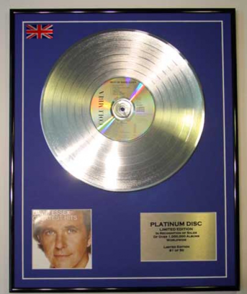 David Essexltd Edition Cd Platinum Discgreatest Hits