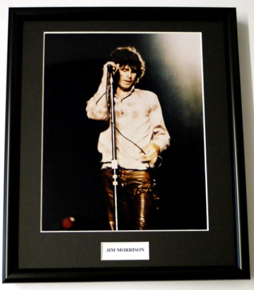 JIM MORRISON/FRAMED PHOTO