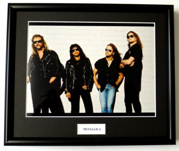 METALLICA/FRAMED PHOTO (3)