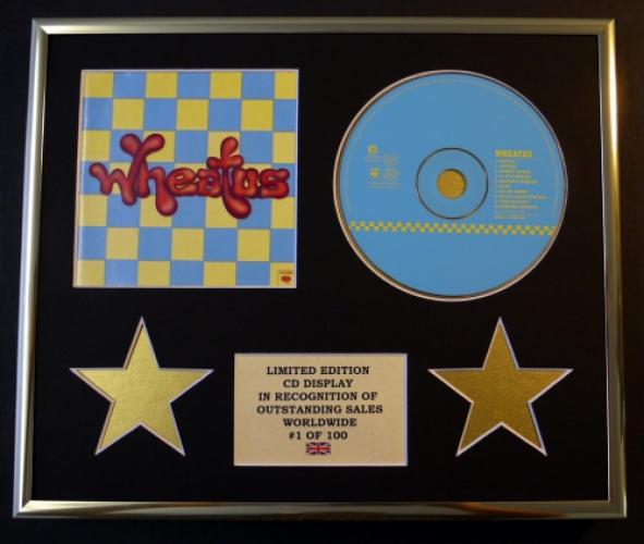 WHEATUS/CD DISPLAY/ LIMITED EDITION/COA/WHEATUS