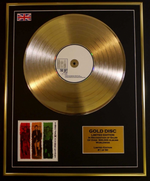 THE JAM/LTD. EDITION CD GOLD DISC/RECORD/"THE GIFT"