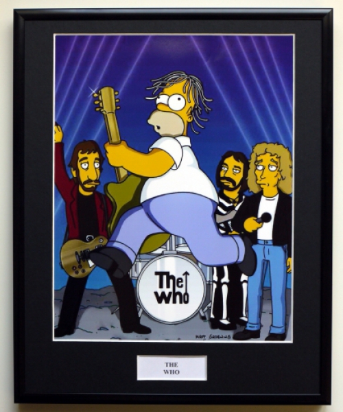 THE WHO/SIMPSONS/FRAMED