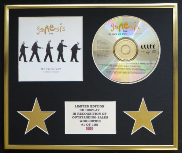 GENESIS/CD DISPLAY/LIMITED EDITION/COA/THE WAY WE WALK