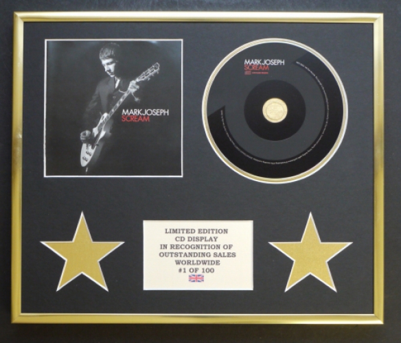 MARK JOSEPH/CD DISPLAY/LIMITED EDITION/COA/SCREAM