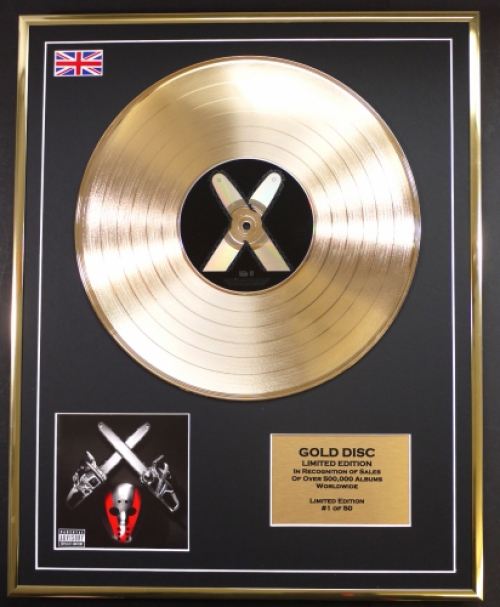 EMINEM/LTD. EDITION CD GOLD DISC/RECORD/SHADYXV