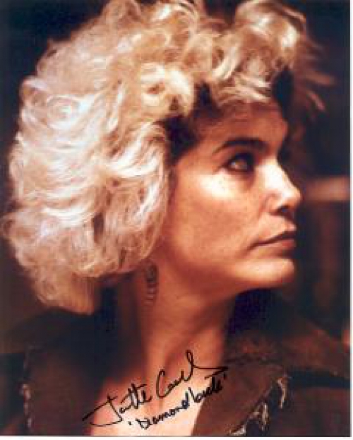 Jenette Goldstein NEAR DARK Nice Head Shot Color Signed 8x10