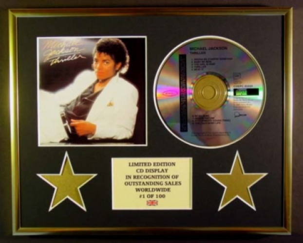 MICHAEL JACKSON/CD DISPLAY/LIMITED EDITION/THRILLER