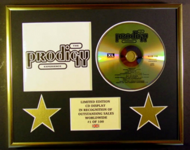 THE PRODIGY/CD DISPLAY/LIMITED EDITION/COA/THE PRODIGY EXPERIENCE THE PRODIGY/CD DISPLAY/LIMITED EDITION/COA/THE PRODIGY EXPERIENCE