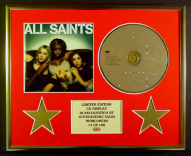 ALL SAINTS/CD DISPLAY/LIMITED EDITION/COA/ALL SAINTS