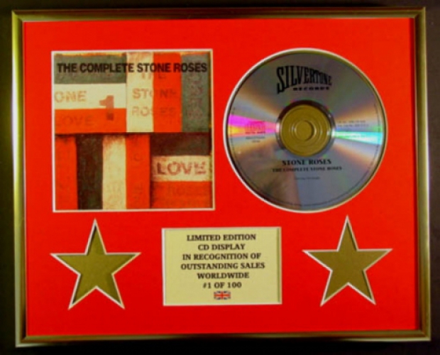 STONE ROSES/CD DISPLAY/LIMITED EDITION/COA/THE COMPLETE STONE ROSES