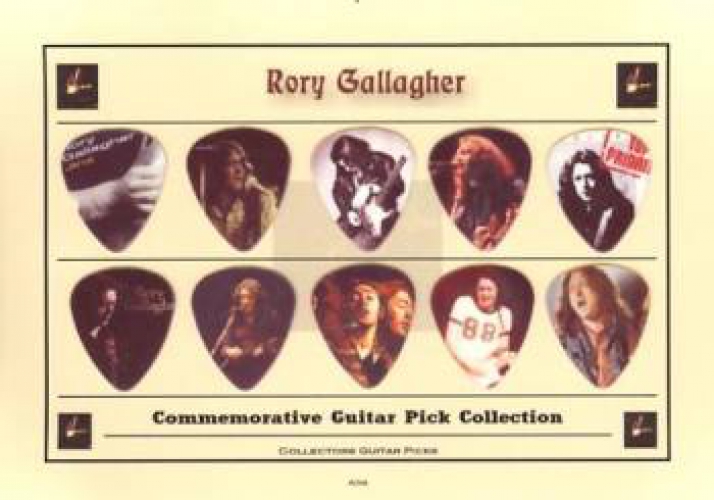 RORY GALLAGHER/COMMEMORATIVE GUITAR PICK COLLECTION