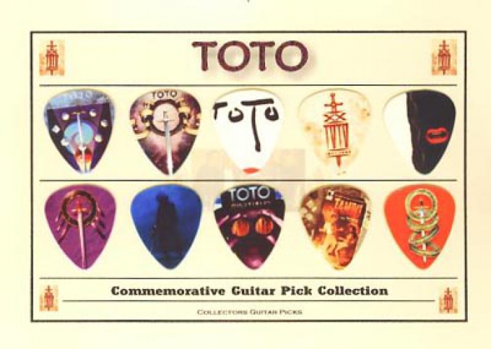 TOTO/COMMEMORATIVE GUITAR PICK COLLECTION