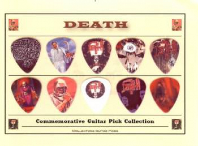 DEATH/COMMEMORATIVE GUITAR PICK COLLECTION