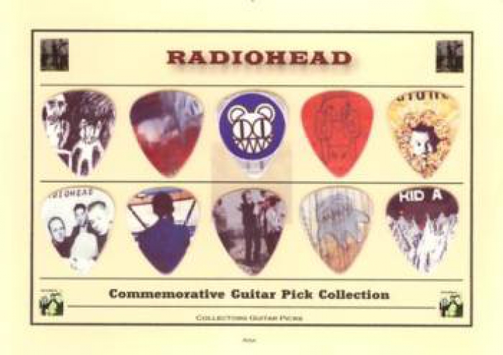 RADIOHEAD/COMMEMORATIVE GUITAR PICK COLLECTION